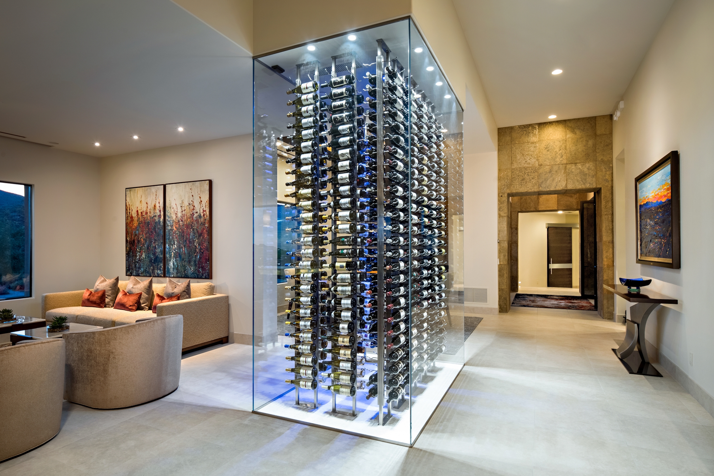 Custom wine walls | Bespoke Installations | Heritage Vine
